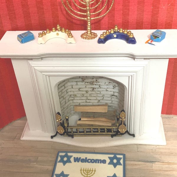 Dollhouse Menorah - Etsy