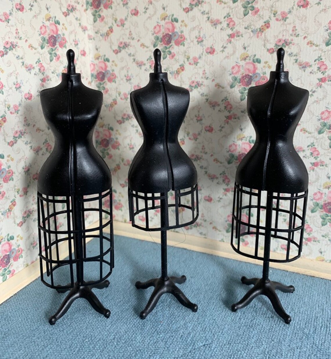 Choice of Dollhouse Dress Forms - Small Old Fashioned Dress Forms for a ...