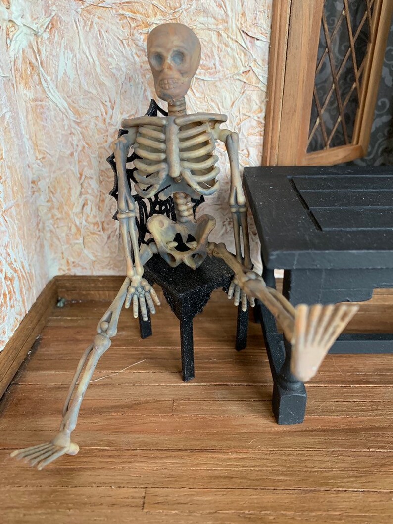 Articulated Aged Miniature Skeletons in One Inch Scale for a | Etsy