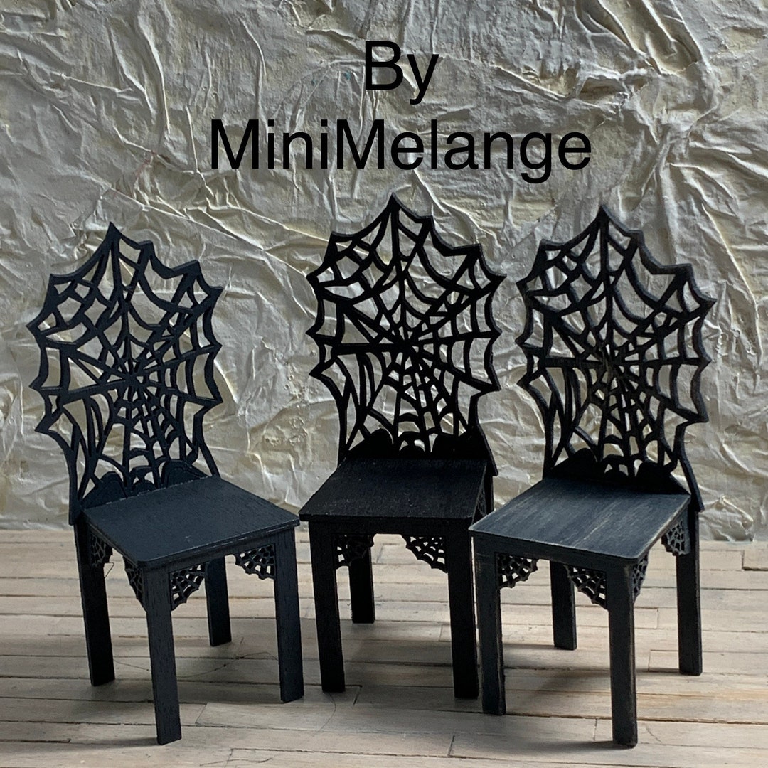 Choice of 3 Different Finishes for A Spider Web Chair for a - Etsy España