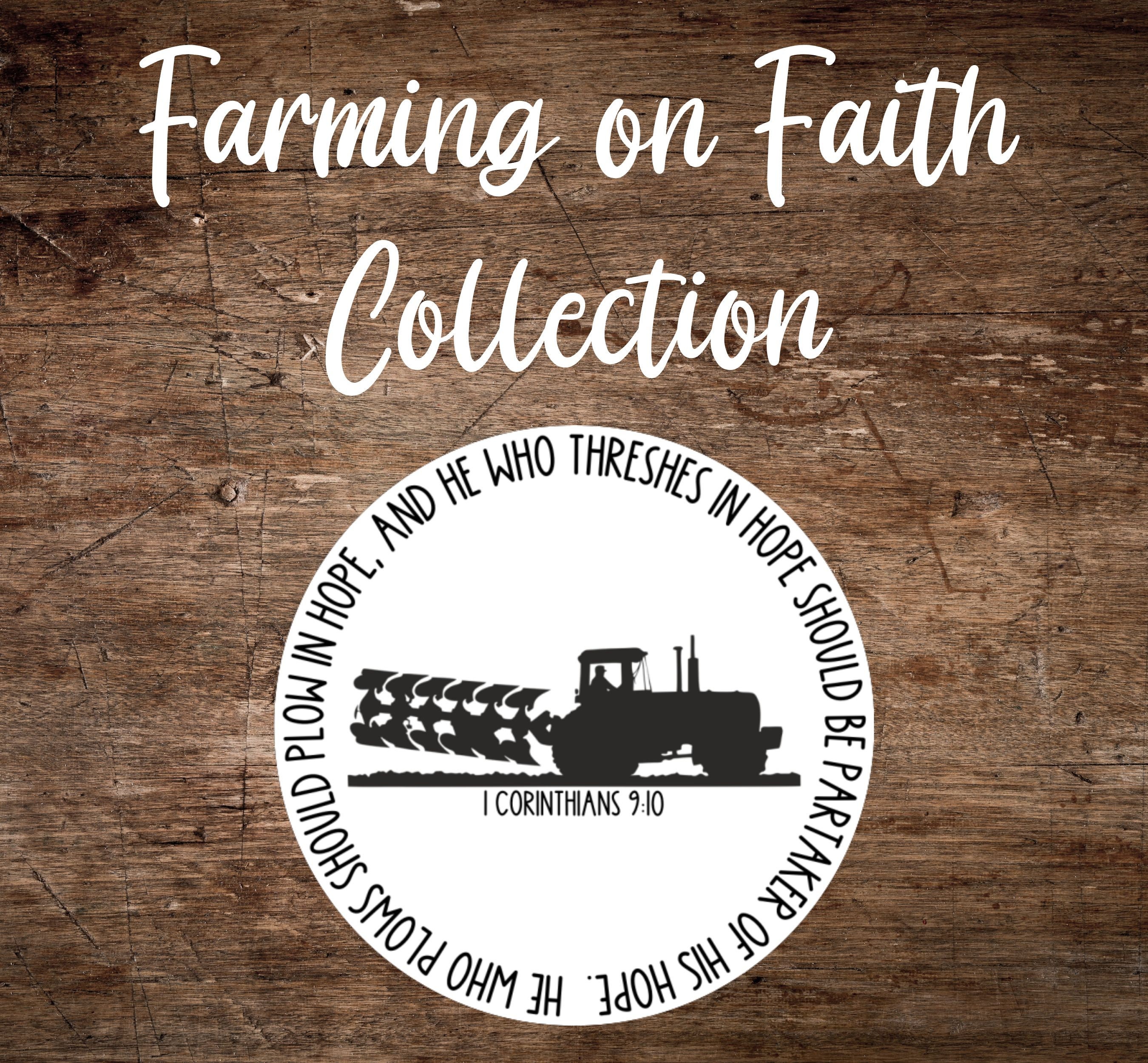 Farming on Faith Stickers | Farm Bible Verse Stickers | Farm on Faith ...