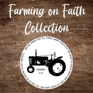 Farming on Faith Stickers | Farm Bible Verse Stickers | Farm on Faith ...