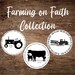 Farming on Faith Stickers | Farm Bible Verse Stickers | Farm on Faith ...