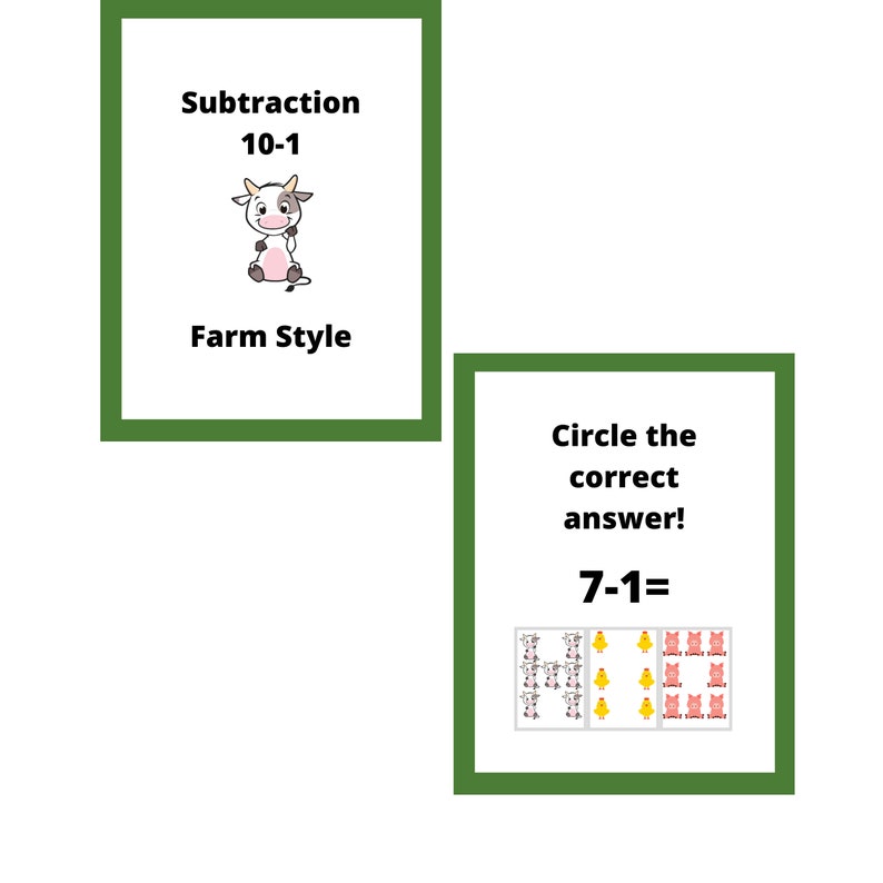 Fun on the Farm Activity Book | Printable Kids Activity Pack | Farm ...