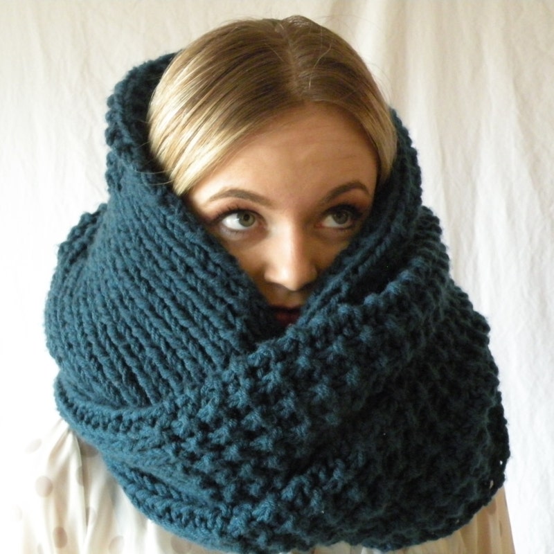 Knit Infinity Scarf - Etsy