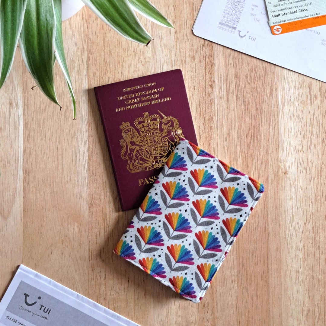 Fun and Colourful Passport Covers for Your Holidays/travels. 13cm X ...