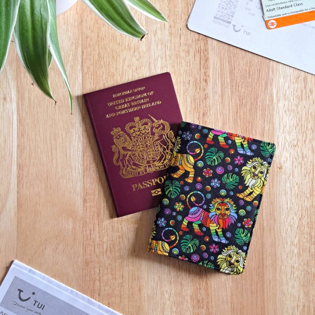 Fun and Colourful Passport Covers for Your Holidays/travels. - Etsy UK