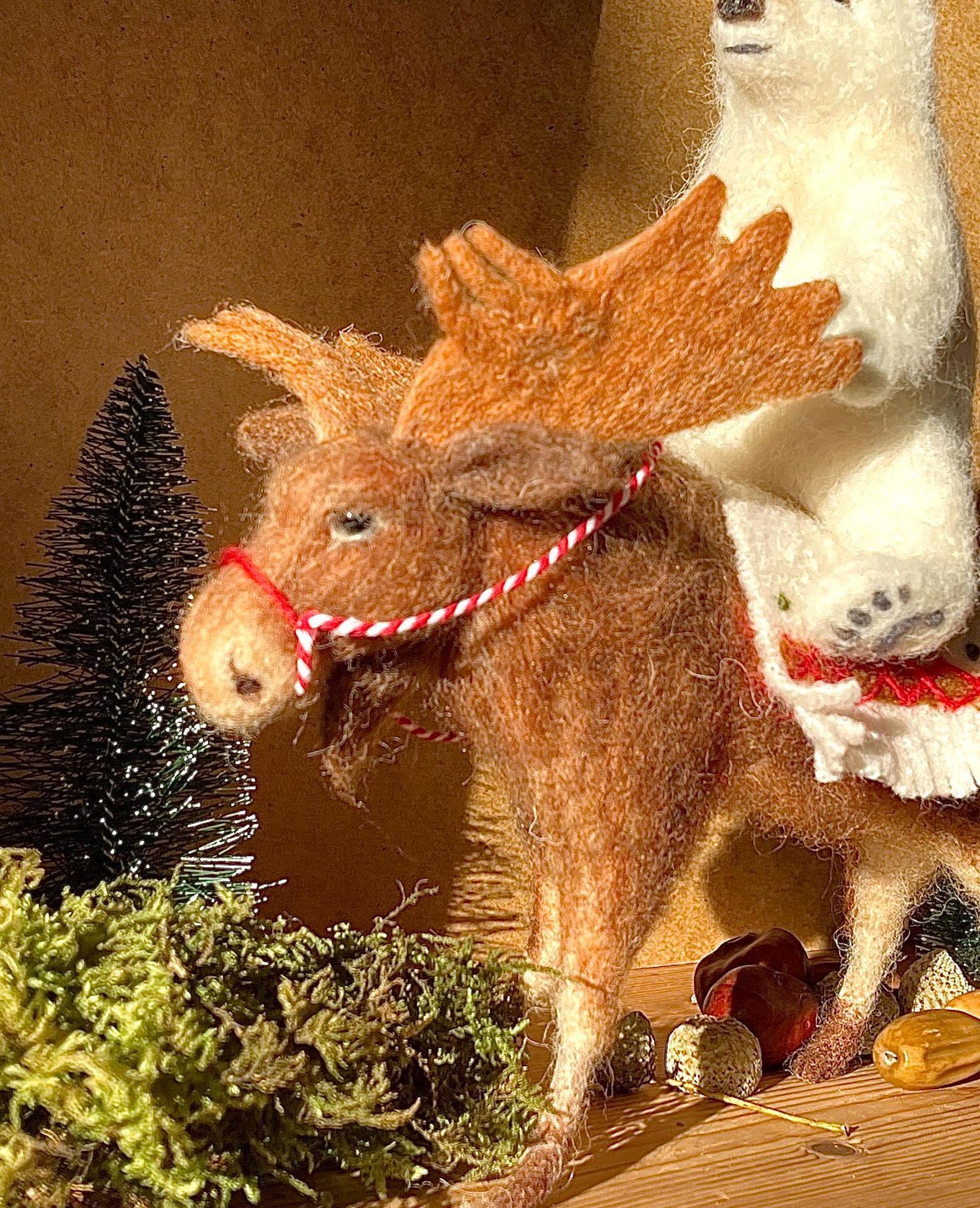 Moose 3d Needle Felting Kit - Learn With Libertys Felterie Felting Kits ...