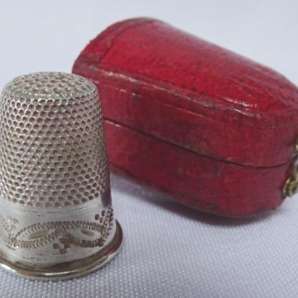 Silver Thimble Case - Etsy