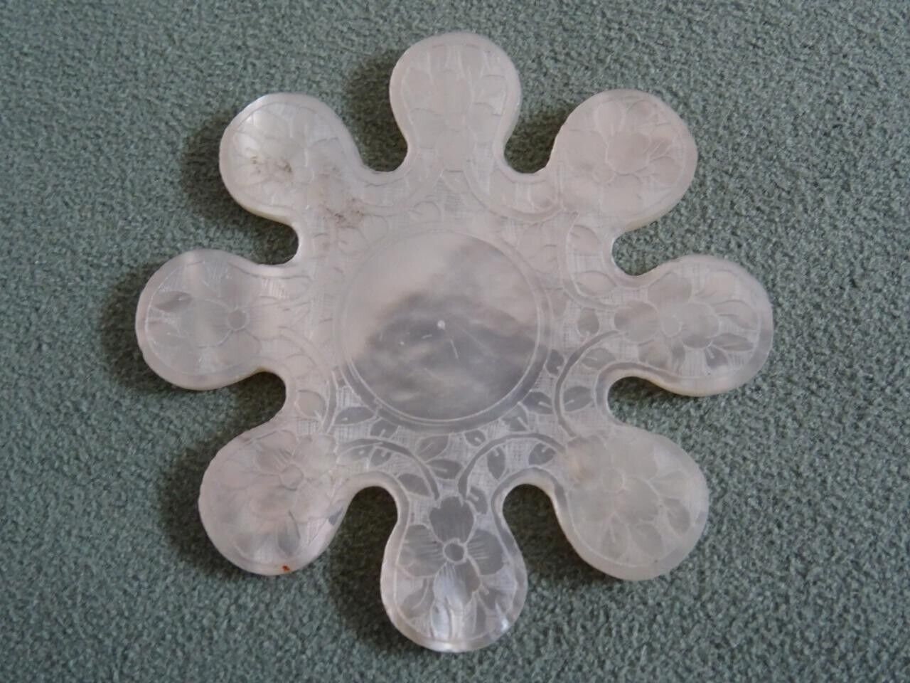 Antique Chinese Thread Winder Mother of Pearl MOP Canton - Etsy