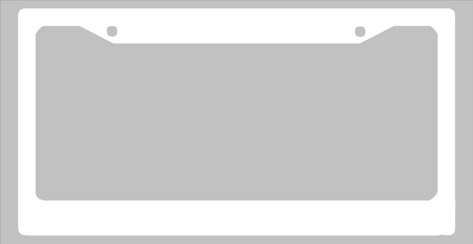 Custom License Plate Frame Personalized License Plate Frame - Etsy