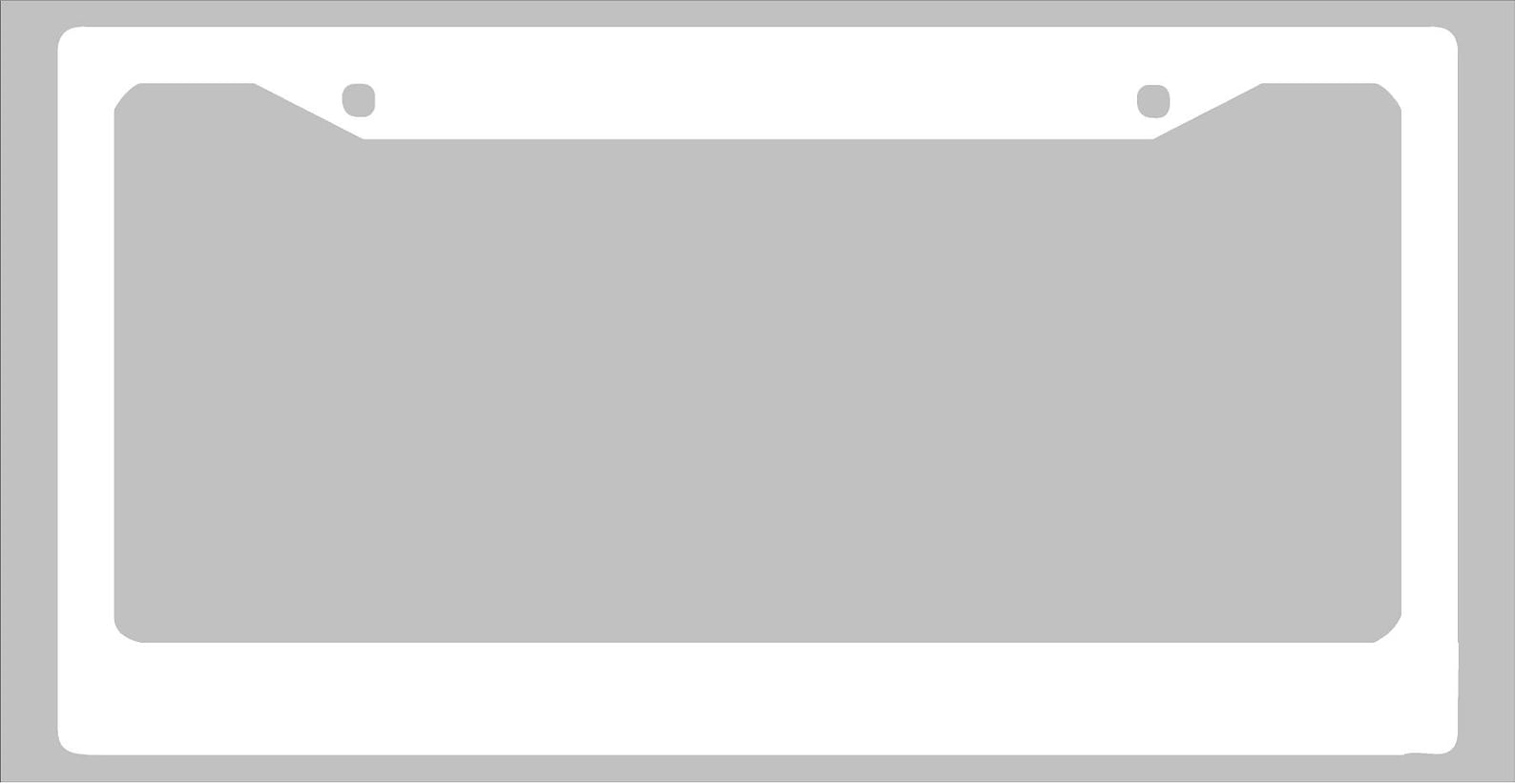 Mountains Custom License Plate Frame Mountains License Plate | Etsy