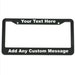 Reflective Letters Custom License Plate Frame Personalized - Etsy