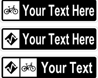 Mountain Bike Sign - Etsy