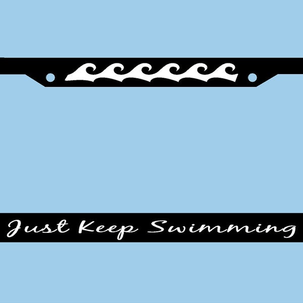 Swimming License Plate Frames - Etsy