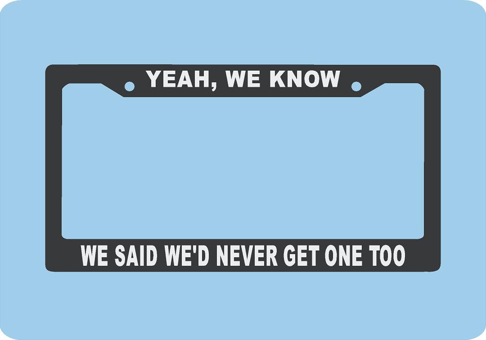 Minivan License Plate Frame License Plate Car Accessories - Etsy