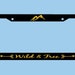 Wild & Free License Plate Frame Mountains Arrows Adventure - Etsy