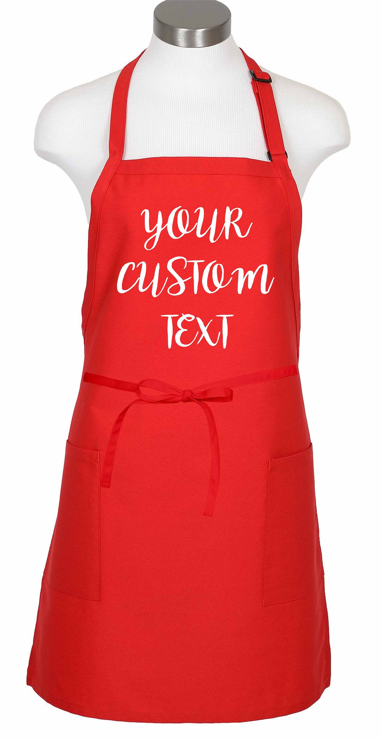 Custom Apron Personalized Mens & Womens Unisex Aprons | Etsy