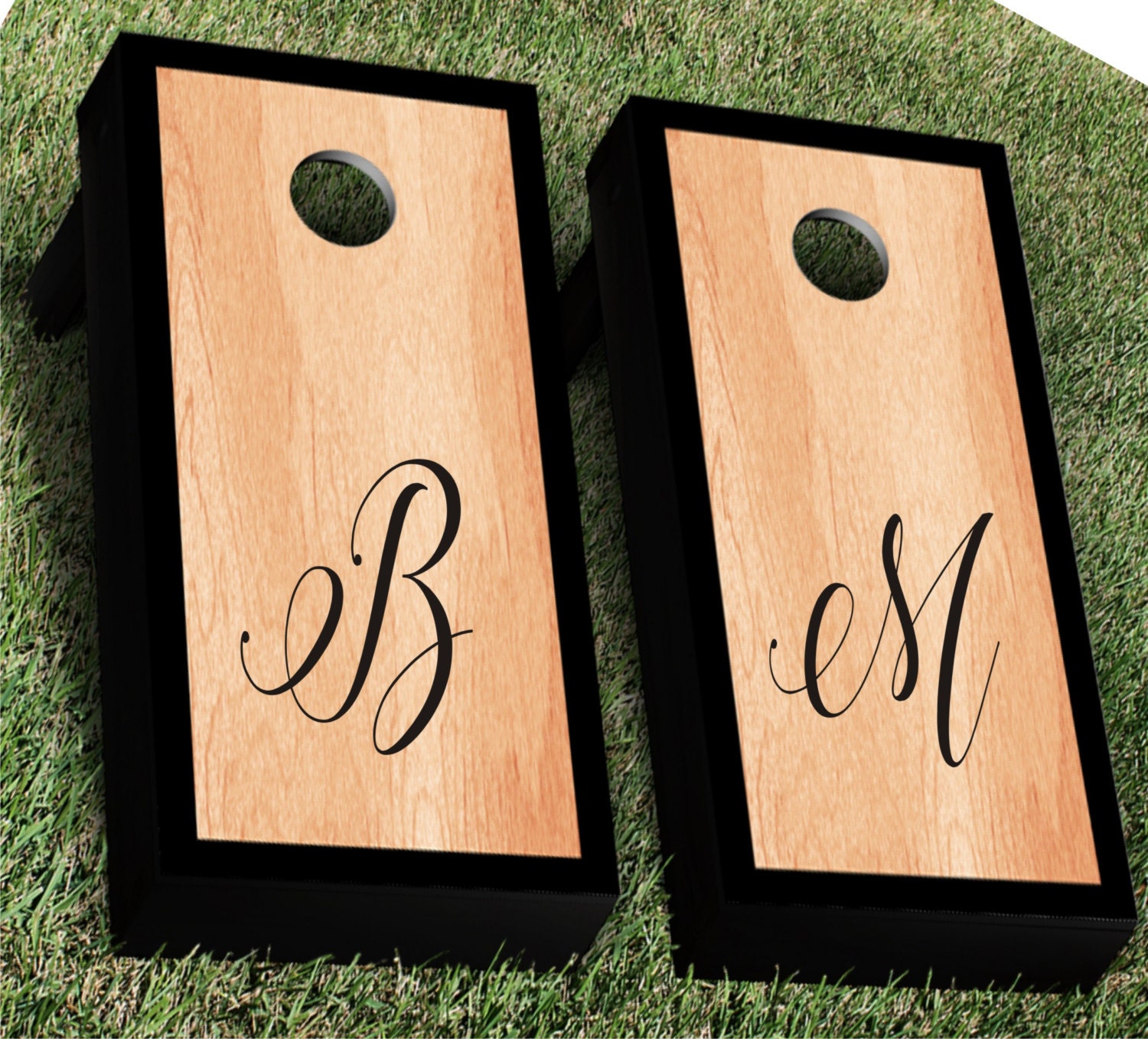 Custom Cornhole Decal Wedding Decals Custom Wedding Signs | Etsy