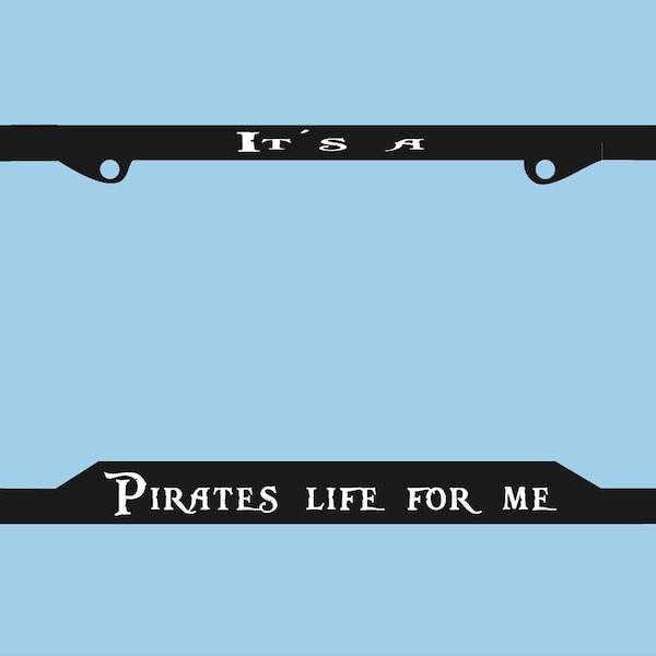 Pirates License Plate - Etsy