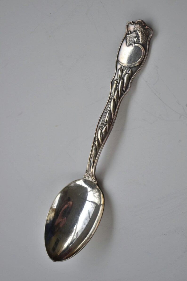 Antique Silverplate Advertising Premium Spoon Mother's Oats 1930's ...