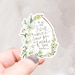 Hesed With Lavender Scripture Sticker Watercolor Christian Stickers - Etsy