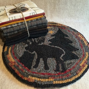 Hollyhocks Rug Hooking Kit - Etsy