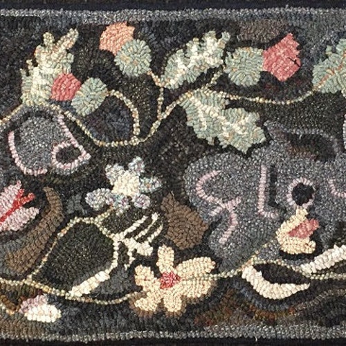 Rug Hooking Pattern viola's Wild Flowers - Etsy