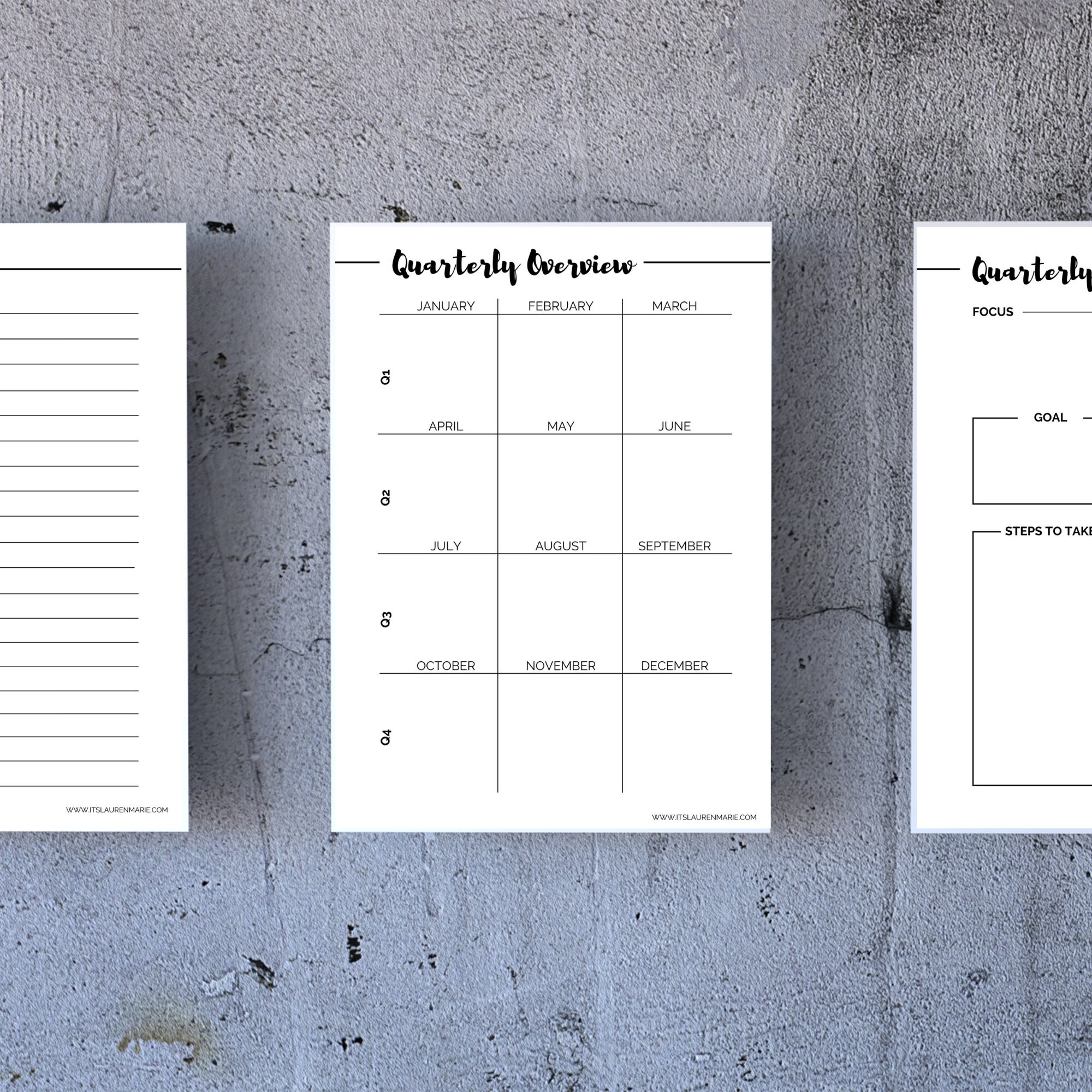 2022 Fillable, Reusable, Printable PDF PLANNER BUNDLE - Etsy Canada