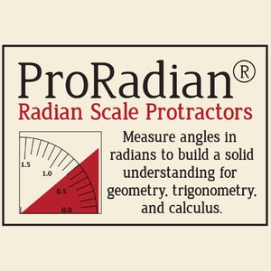 Math Learning Tool: Proradian Protractors Classroom Set for 25 - Etsy