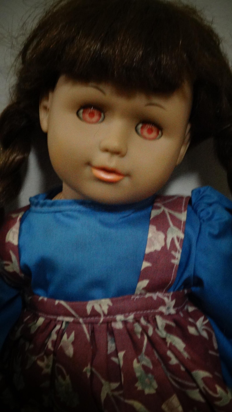 Haunted Doll Mandy, Child Spirit, Psychic, Luk Thep, Rare Pink Eyes ...