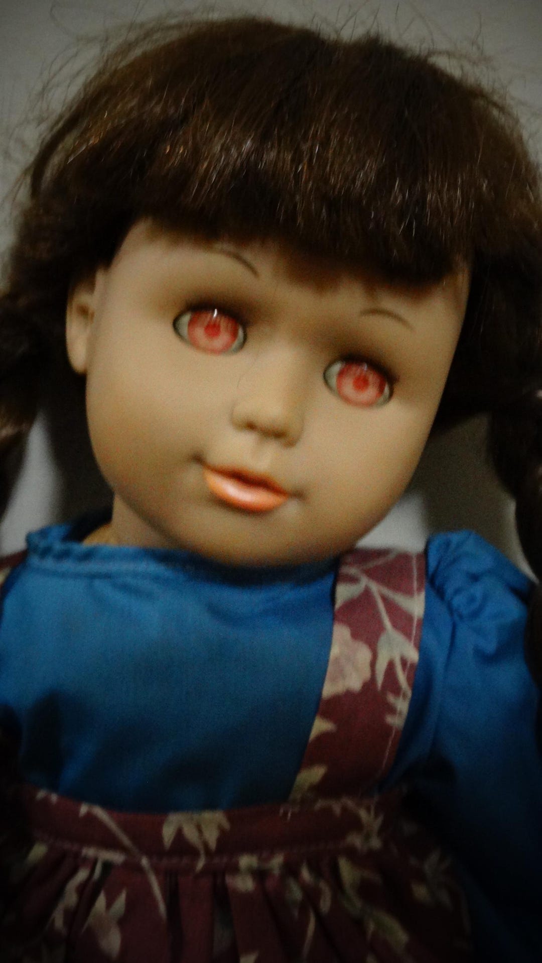 Haunted Doll Mandy, Child Spirit, Psychic, Luk Thep, Rare Pink Eyes ...