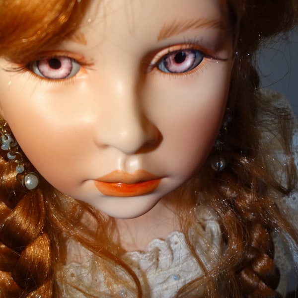 Large Porcelain Doll - Etsy
