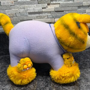 Garfield Plush Slippers Pjs Pajamas Plushie Collectible Large Vintage ...