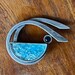 Roman Glass Sterling Brooch - Modernist - Bruria - Israel - Gemstone ...