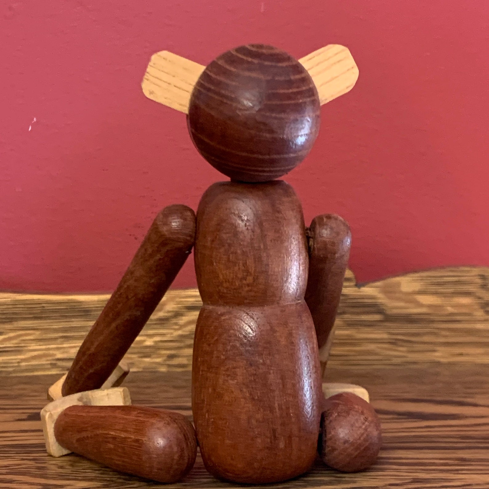 Wooden Monkey - Bojesen Style - MCM - Danish - Articulated - Jointed ...