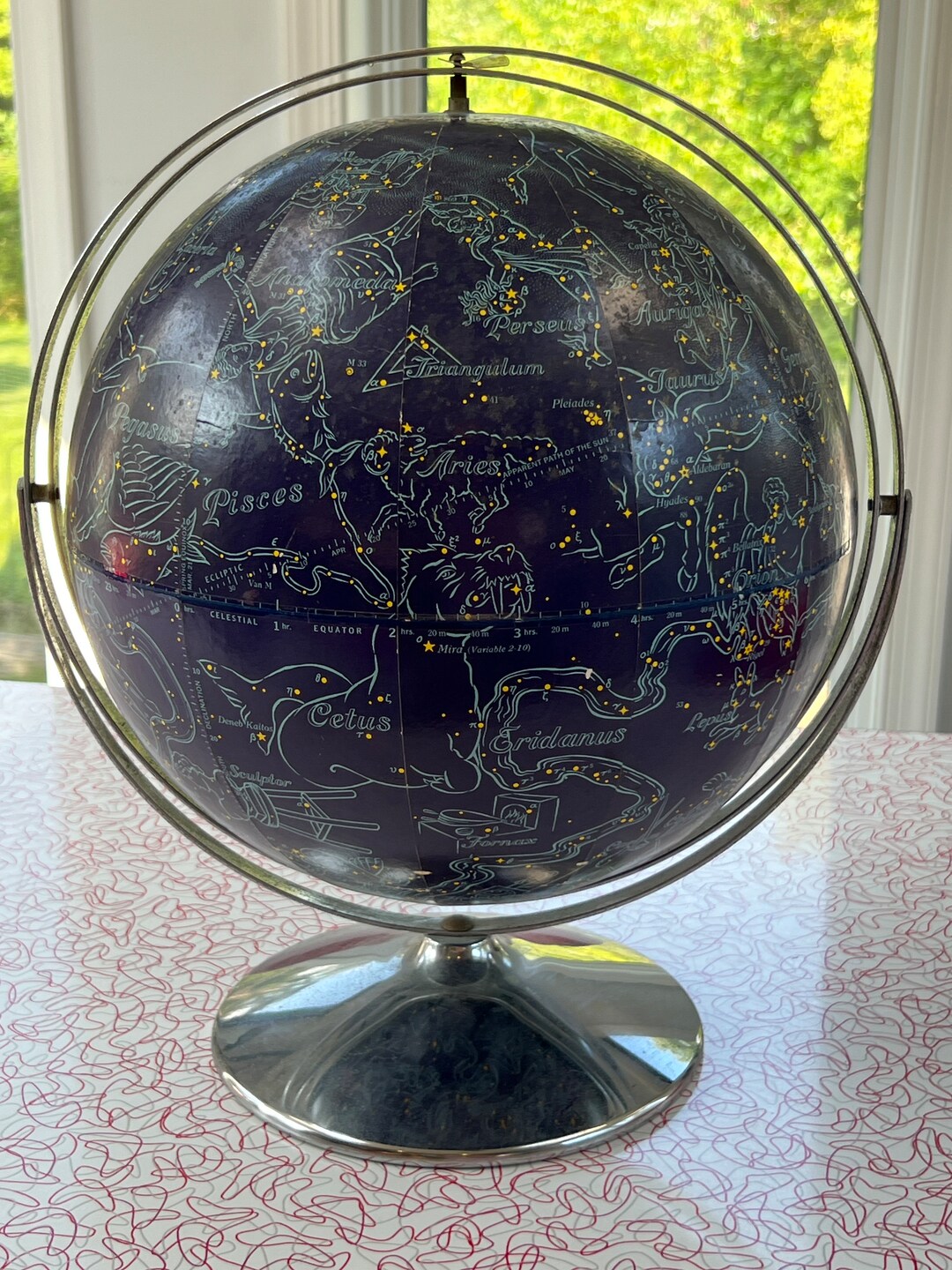 Rare Celestial Globe - Constellations - Astrology - Mythology - Sixties ...