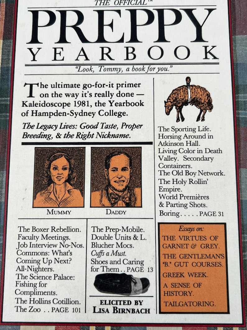 Preppy Yearbook - Hampden Sydney College - Kaleidoscope - Eighties ...