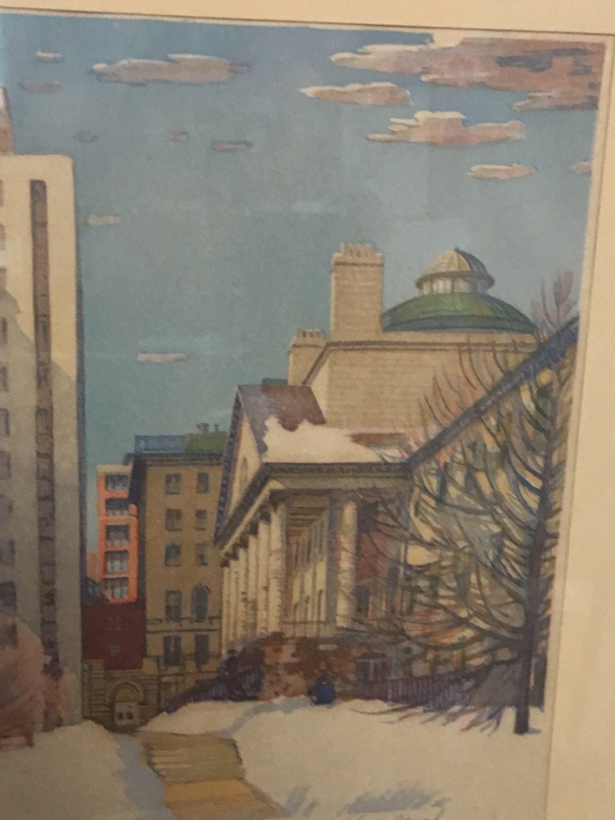 Louis Novak Woodcut Signed Original Mid Century Boston | Etsy