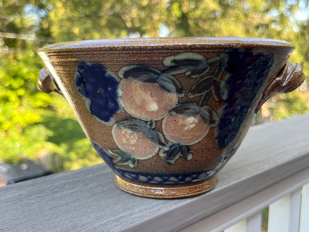 Plasket Studio Pottery - Bowl - Salt Glaze - Colored Slips - Batter ...