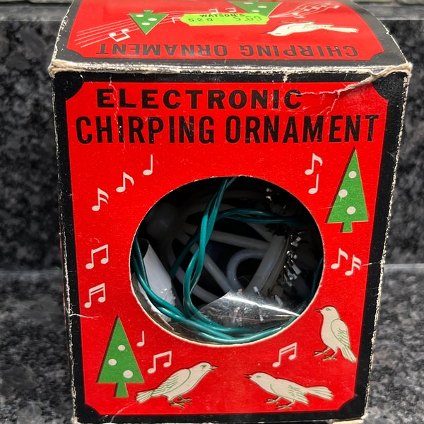 Chirping Bird Ornament - Etsy