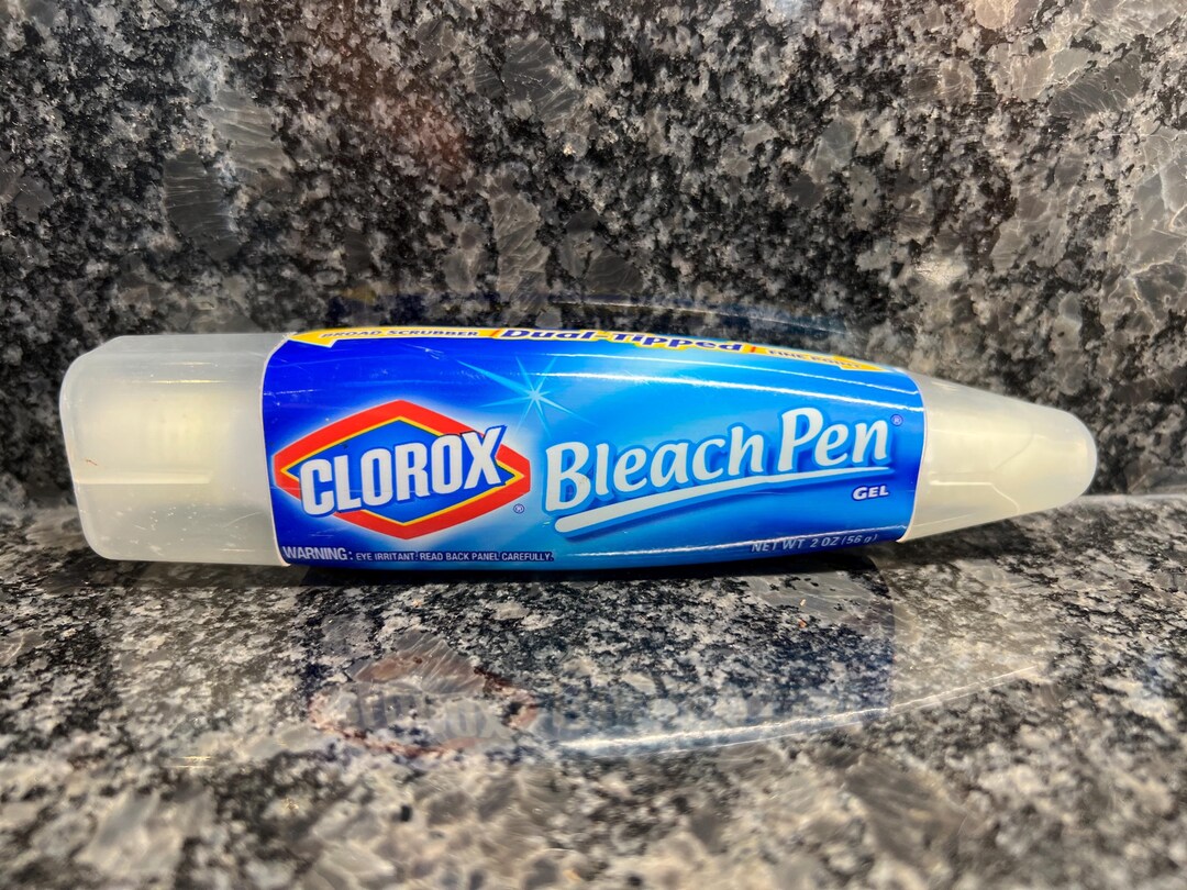 Clorox Bleach Pen Gel 2005 Laundry Detergent Stain Removal Dual Tipped Cleaning Product A2 - Etsy