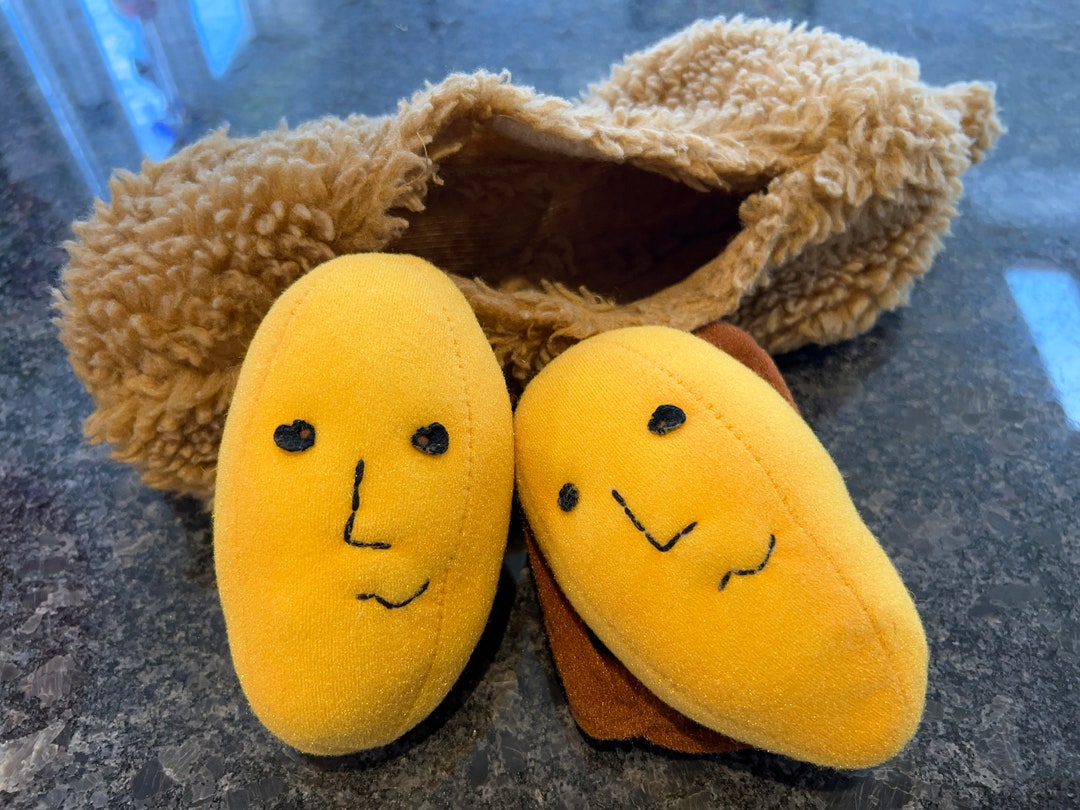 Peanut Plush - Vegimals - Mountain Toys - Rare Stuffed Toy - BRNBX - Etsy