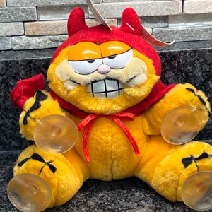 Garfield Devil Plush - Hang on - Plushie - Halloween - Collectible Toy ...
