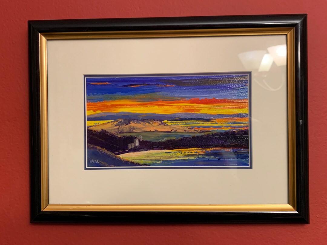 Greg Wardle Painting - Australia - Landscape - Mountains - Neon ...