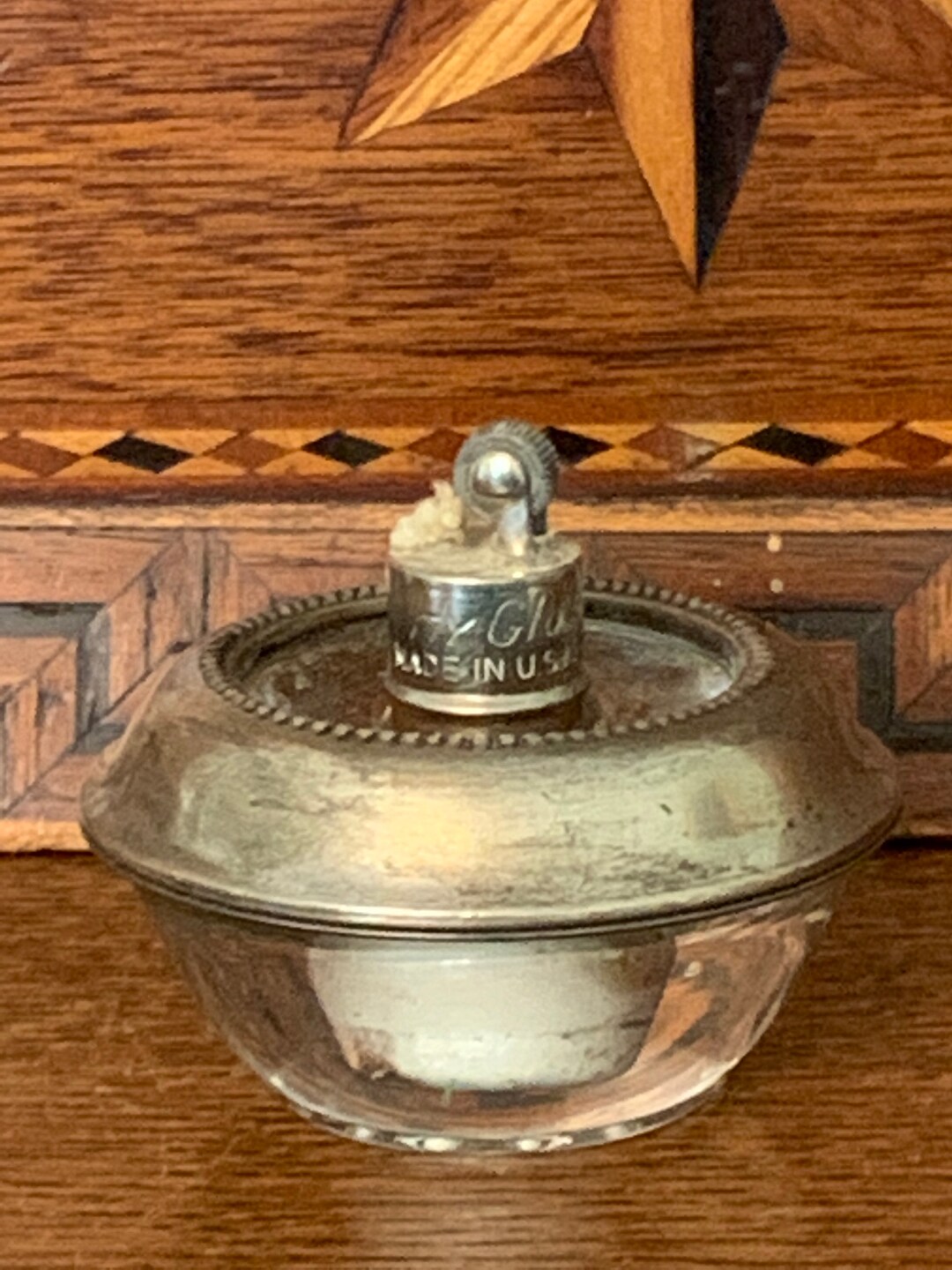 Sterling Glass Lighter - Whiting - Mid Century - Tobacciana - Bar ...