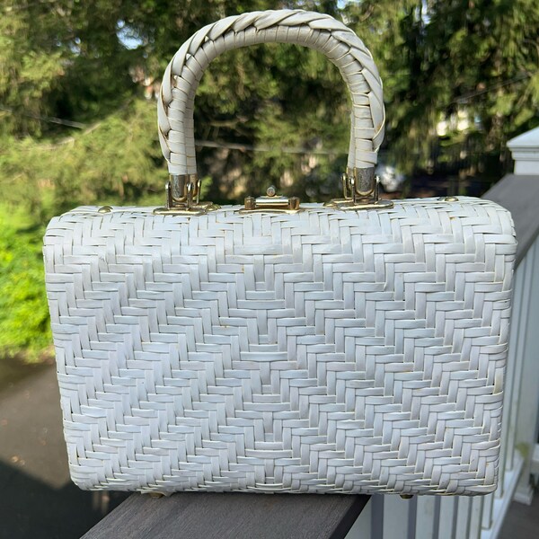 Wicker Handbag - Etsy