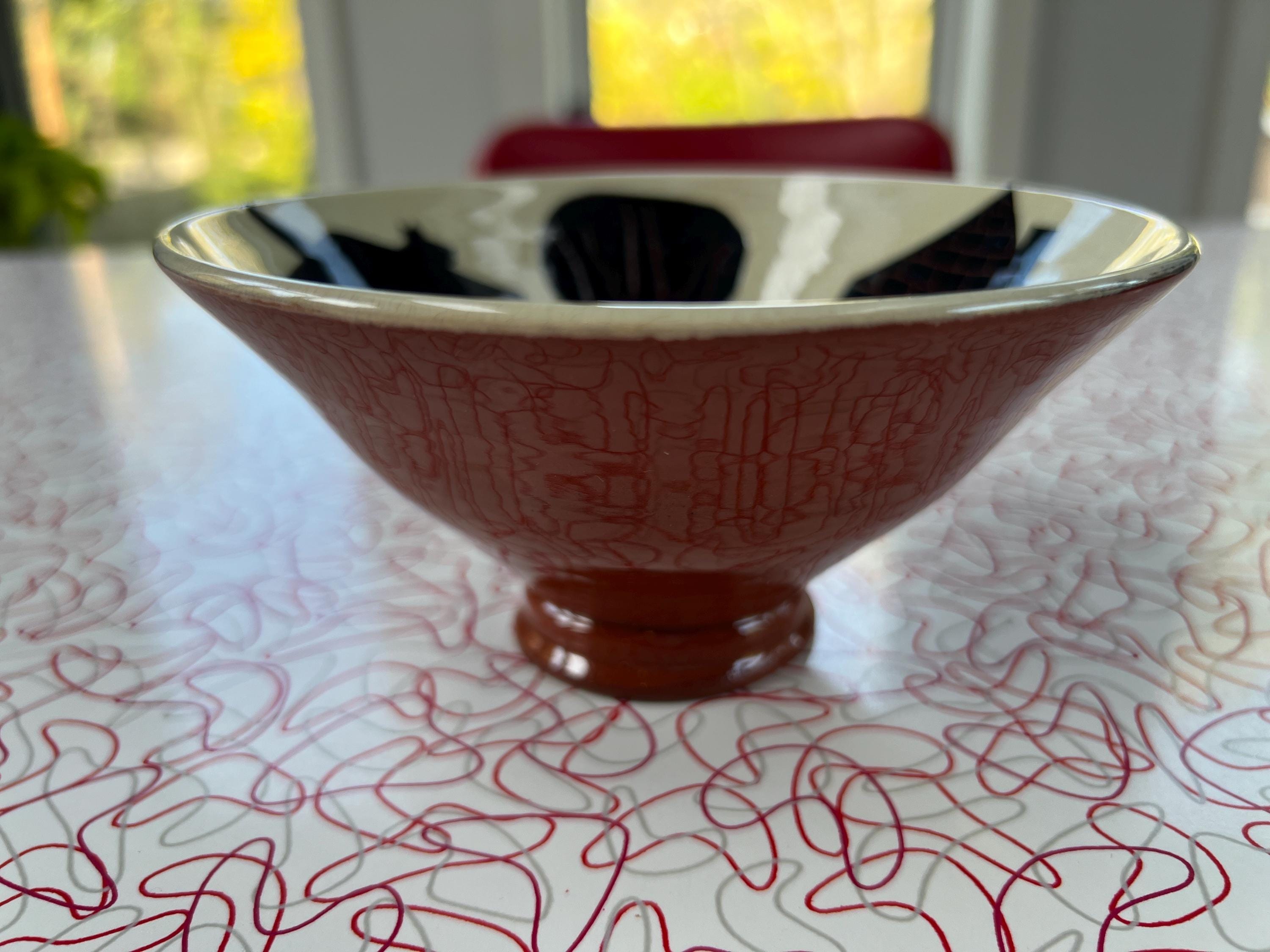 Westcoate Pottery Bowl - Studio Potter Vaughn Smith - Cat - Crow ...