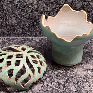 Pottery Fairy Light - Luminary - Studio Pottery - Signed - Stoneware ...