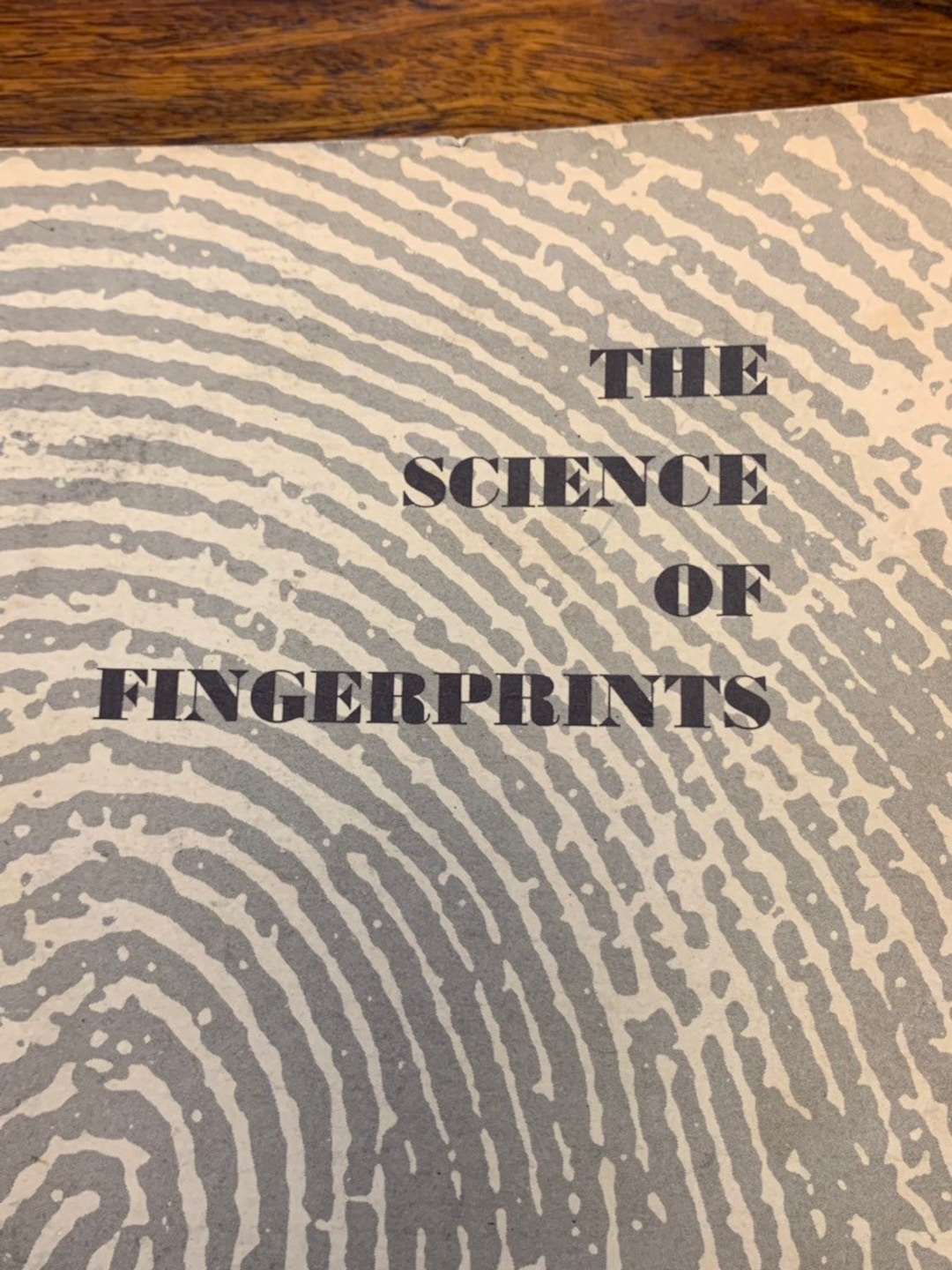 Science of Fingerprints Book - First Edition - FBI - Hoover - Forensics ...